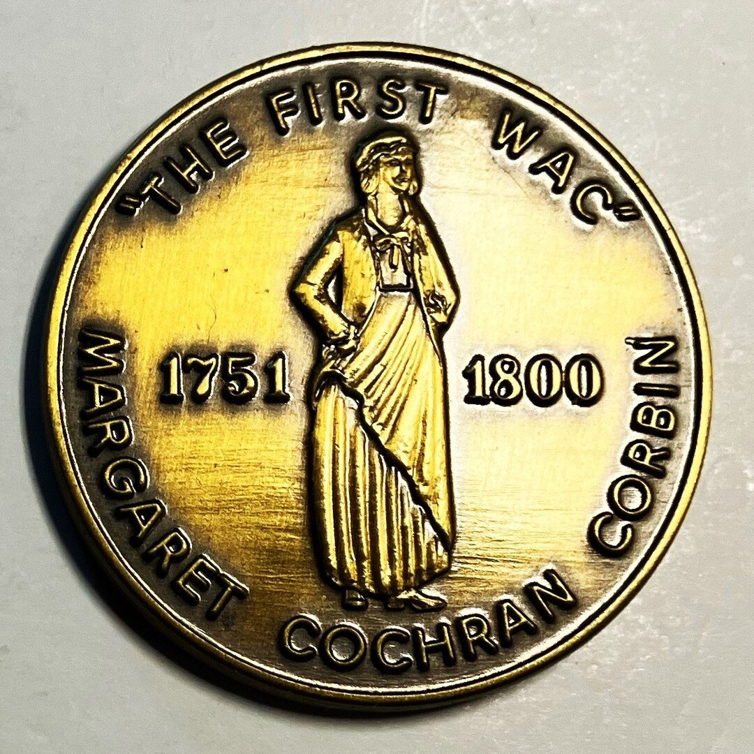 1976 Mary Cochran Corbin the First Wac women's Army Corp Bronze ...