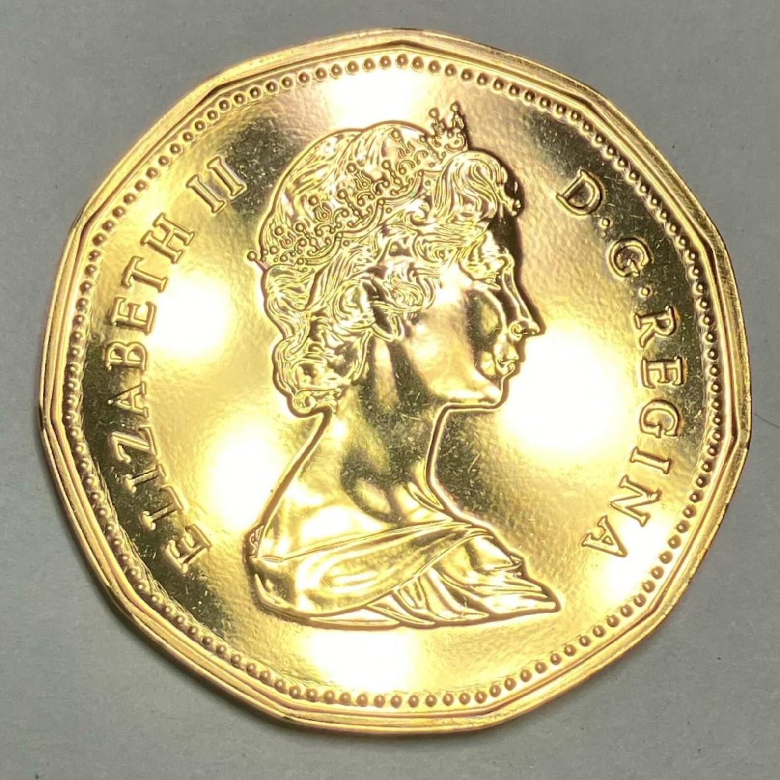 Gem BU 1988 Canada Loonie One Dollar Coin - Vintage 37 Year Old ...