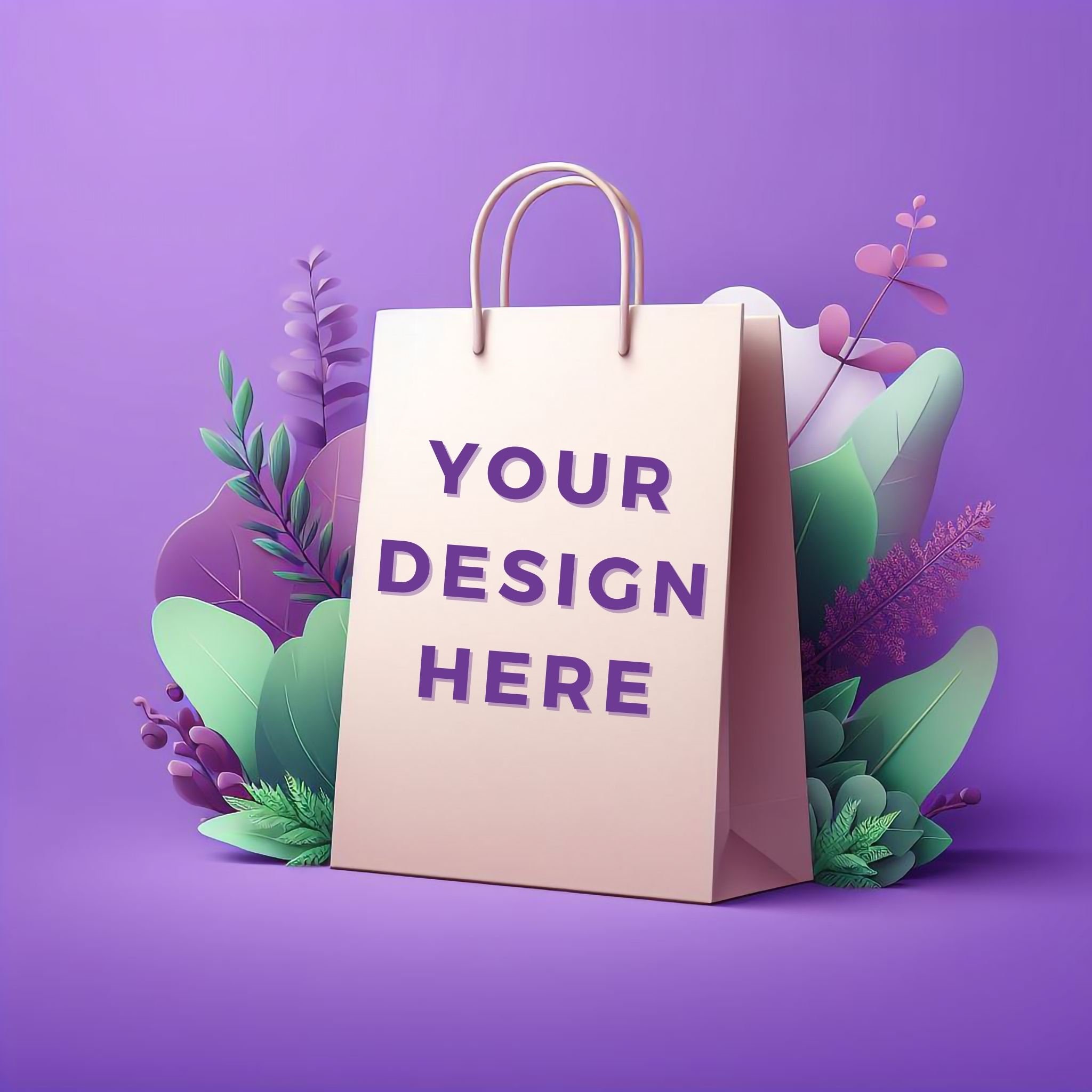 Paper Bag Mockup, Blank Paper Bag Mockup, Tote Bag Mockup, Gift Bag ...