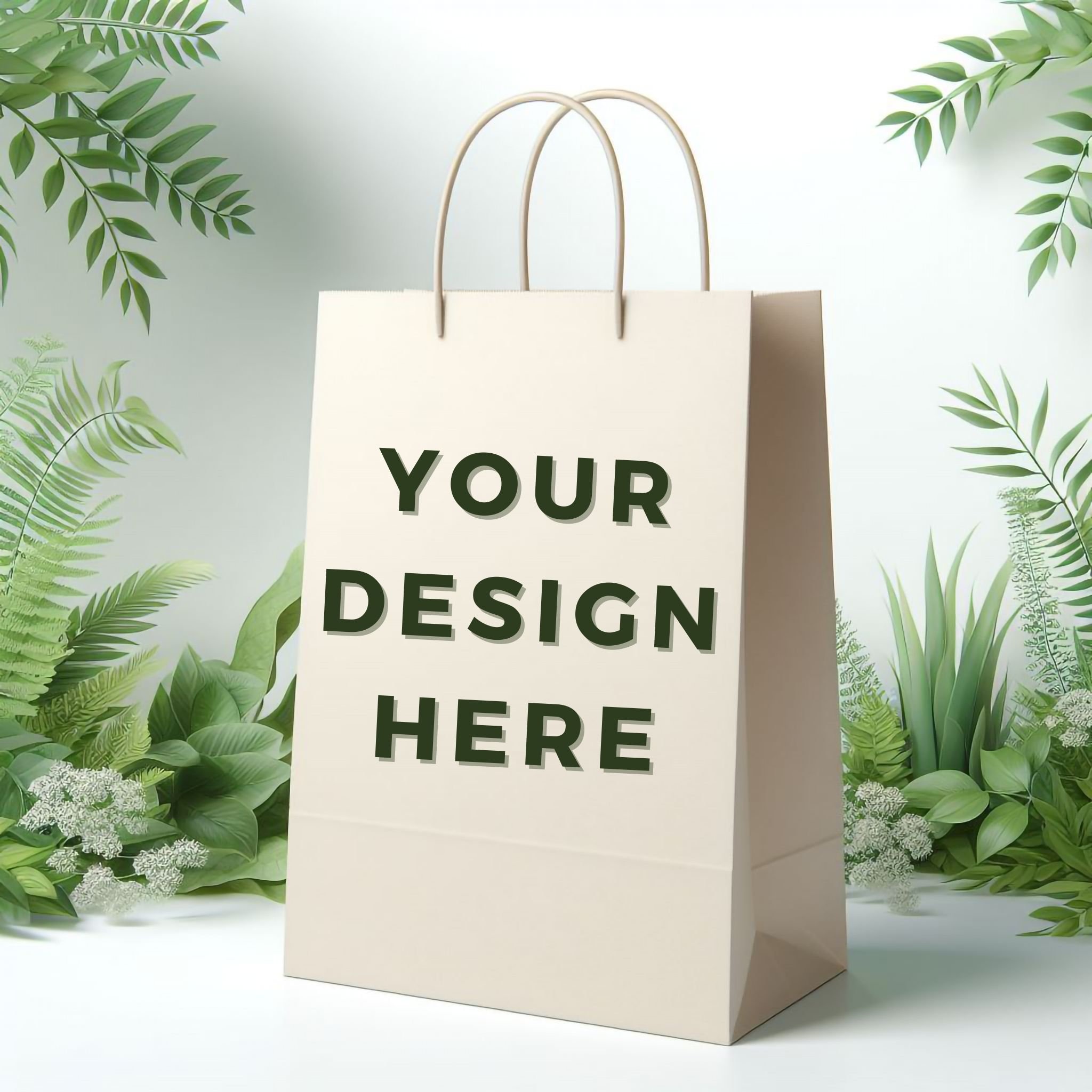 Paper Bag Mockup, Blank Paper Bag Mockup, Tote Bag Mockup, Gift Bag ...