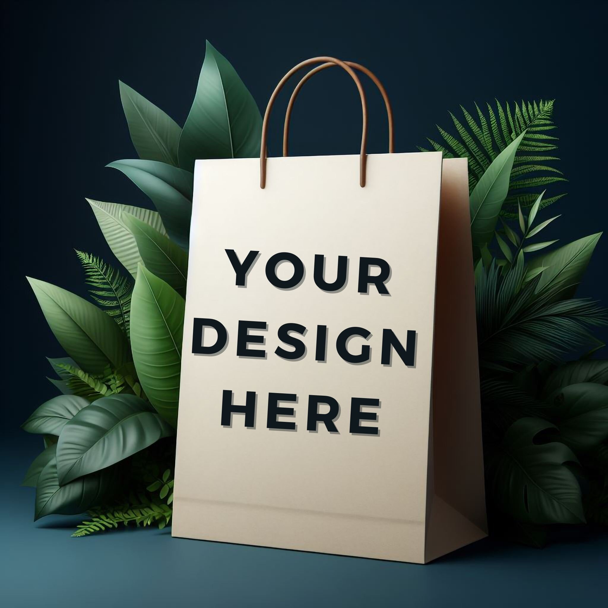 Paper Bag Mockup, Blank Paper Bag Mockup, Tote Bag Mockup, Gift Bag ...
