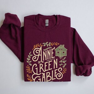Anne With an E Sweatshirt Anne of Green Gables Sweatshirt Avonlea ...