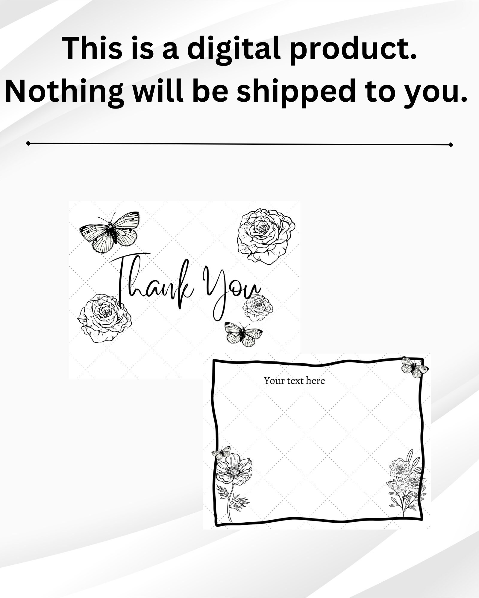 Digital Thank You Cards Canva at Ernest Stockton blog