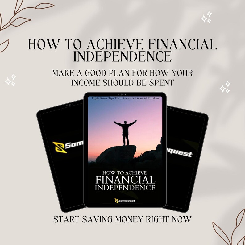 Financial Independence Guide | INSTANT DOWNLOAD | Digital Ebook ...