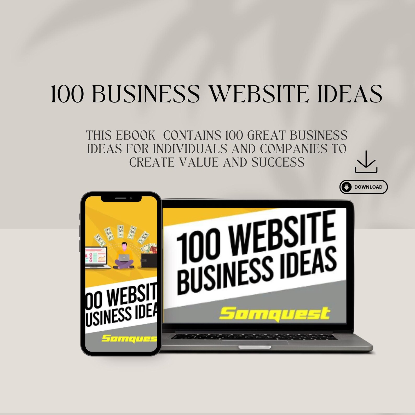 100 Business Website Ideas | INSTANT DOWNLOAD | Web Hosting Company ...