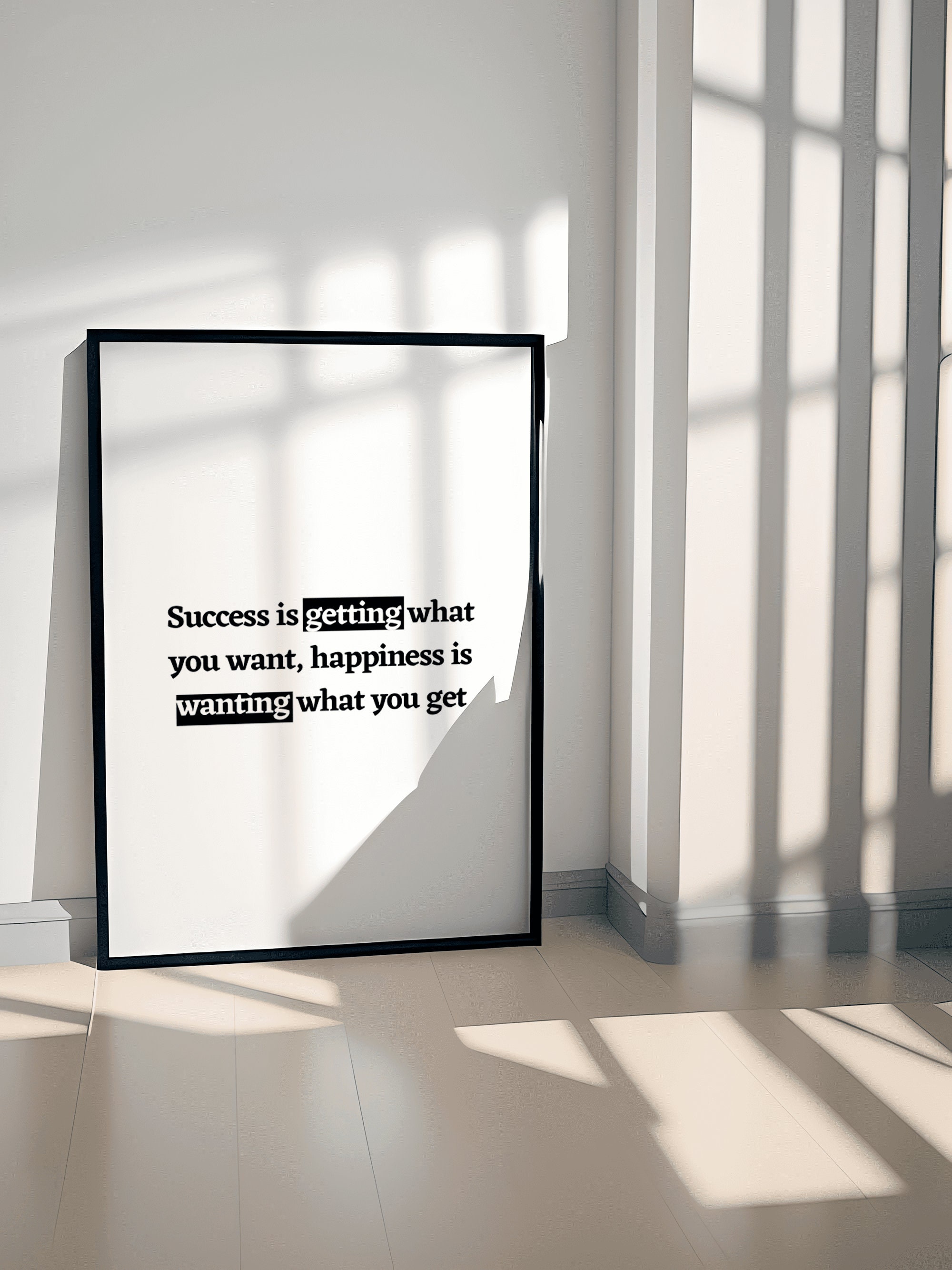 Motivational Digital Wall Arts, Inspirational Print , Hard Work Quote ...