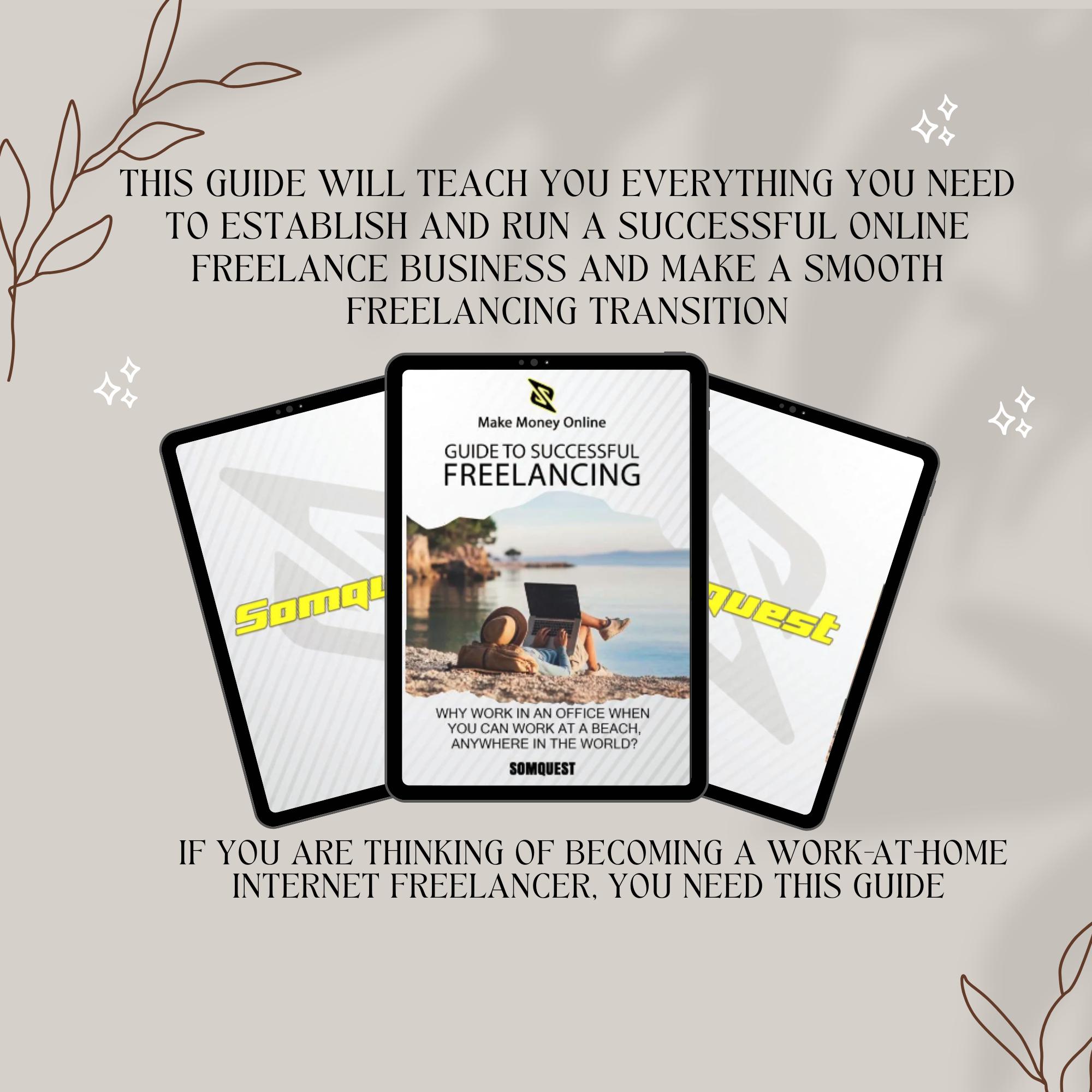 Guide to Successful Freelancing | INSTANT DOWNLOAD | Digital Ebook ...