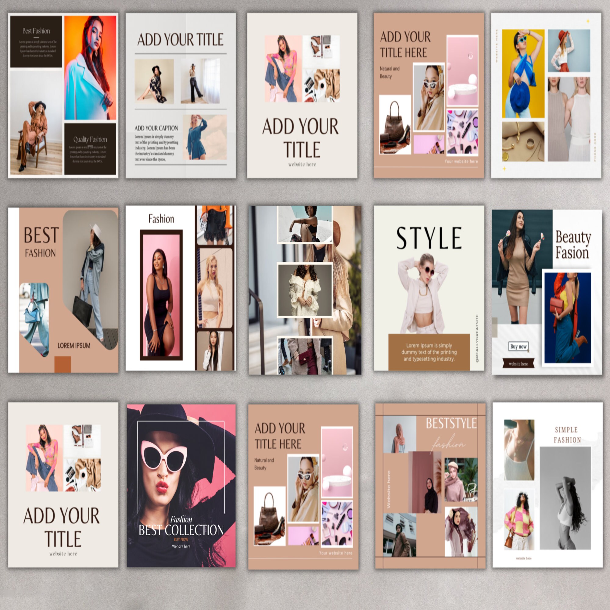 Canva Editable Instagram Post Templates, Business Branding Graphic ...