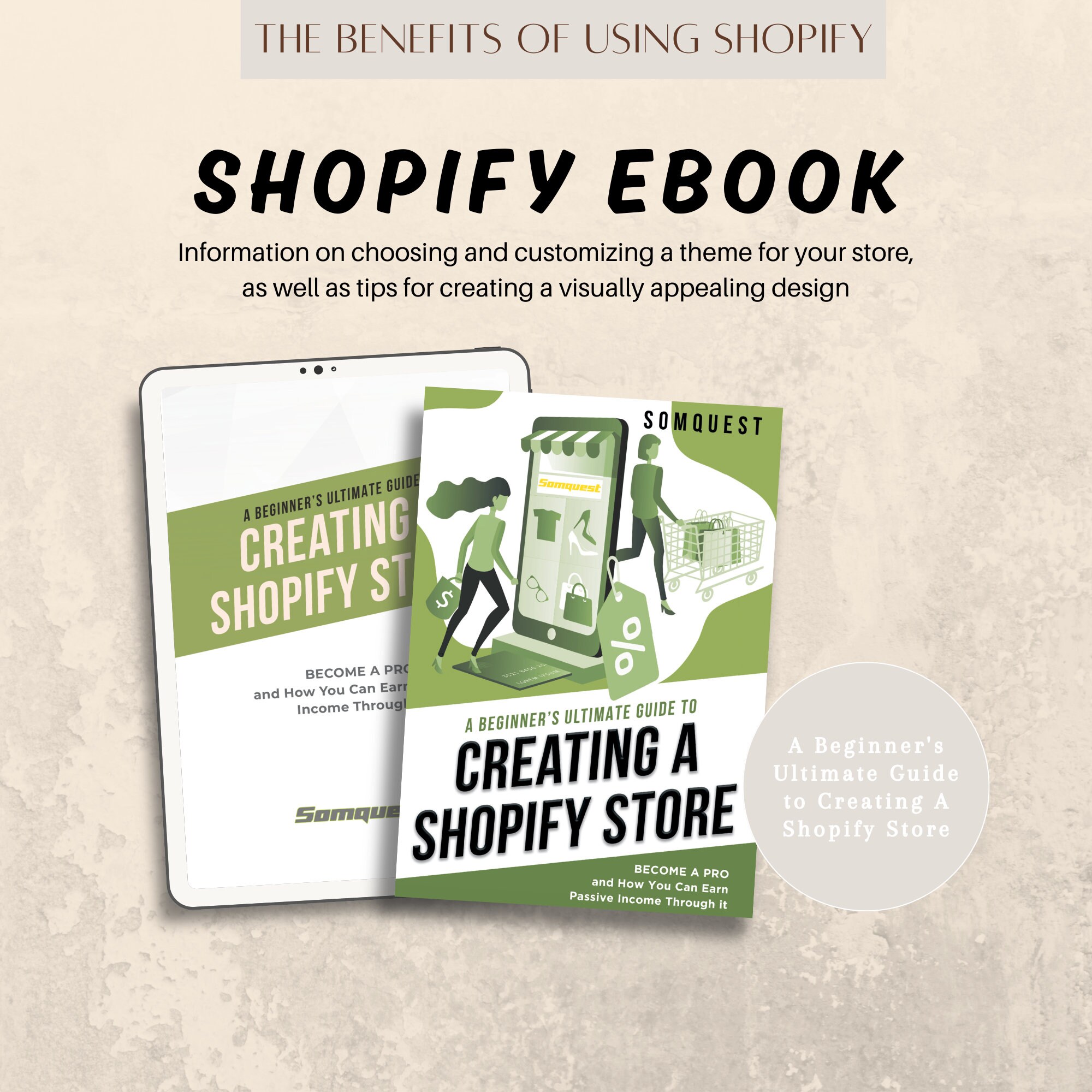 Shopify Ebook - A Beginner's Ultimate Guide to Creating A Shopify Store ...