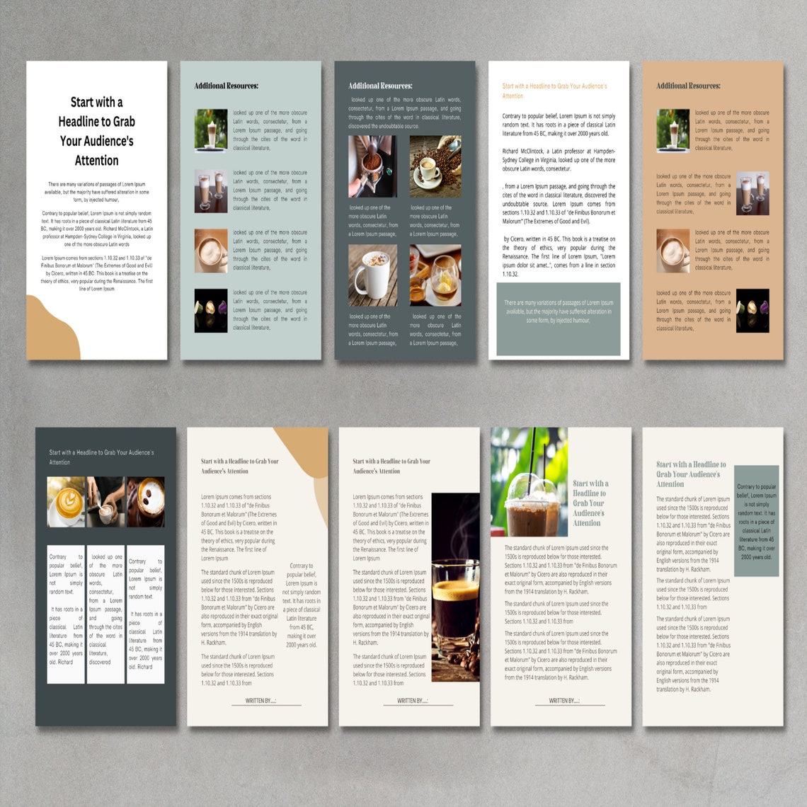 Minimalist Canva Workbook Template, Editable Design, Ebook Layout ...