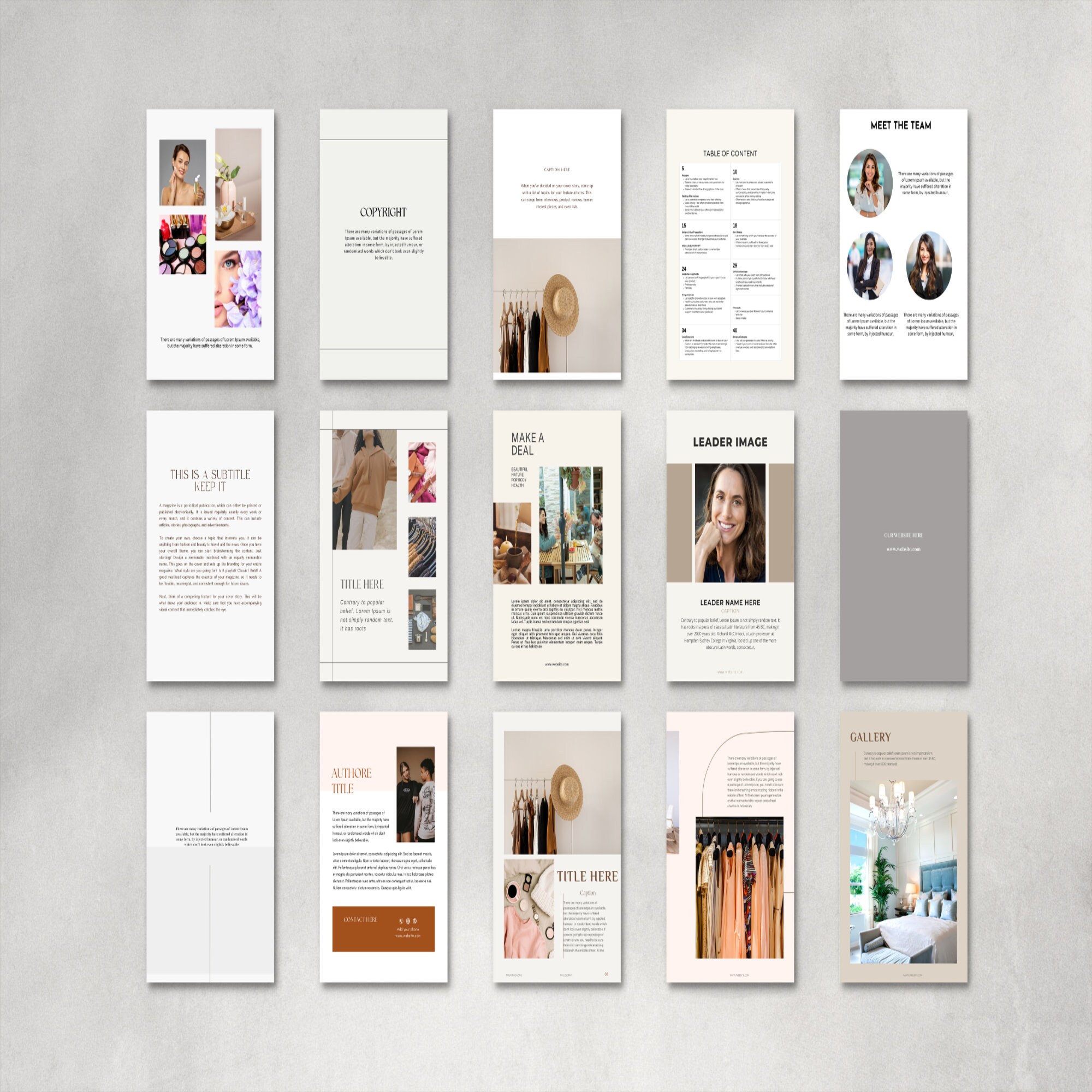 Ebook Template for Creating Gorgeous, Professional-grade Magazines ...