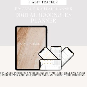 Digital Goal Planner, Interactive Planner for Goal Setting, 2025 ...