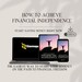Financial Independence Guide | INSTANT DOWNLOAD | Digital Ebook ...