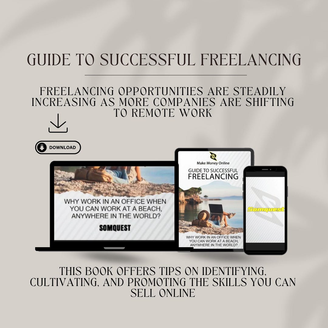 Guide to Successful Freelancing | INSTANT DOWNLOAD | Digital Ebook ...