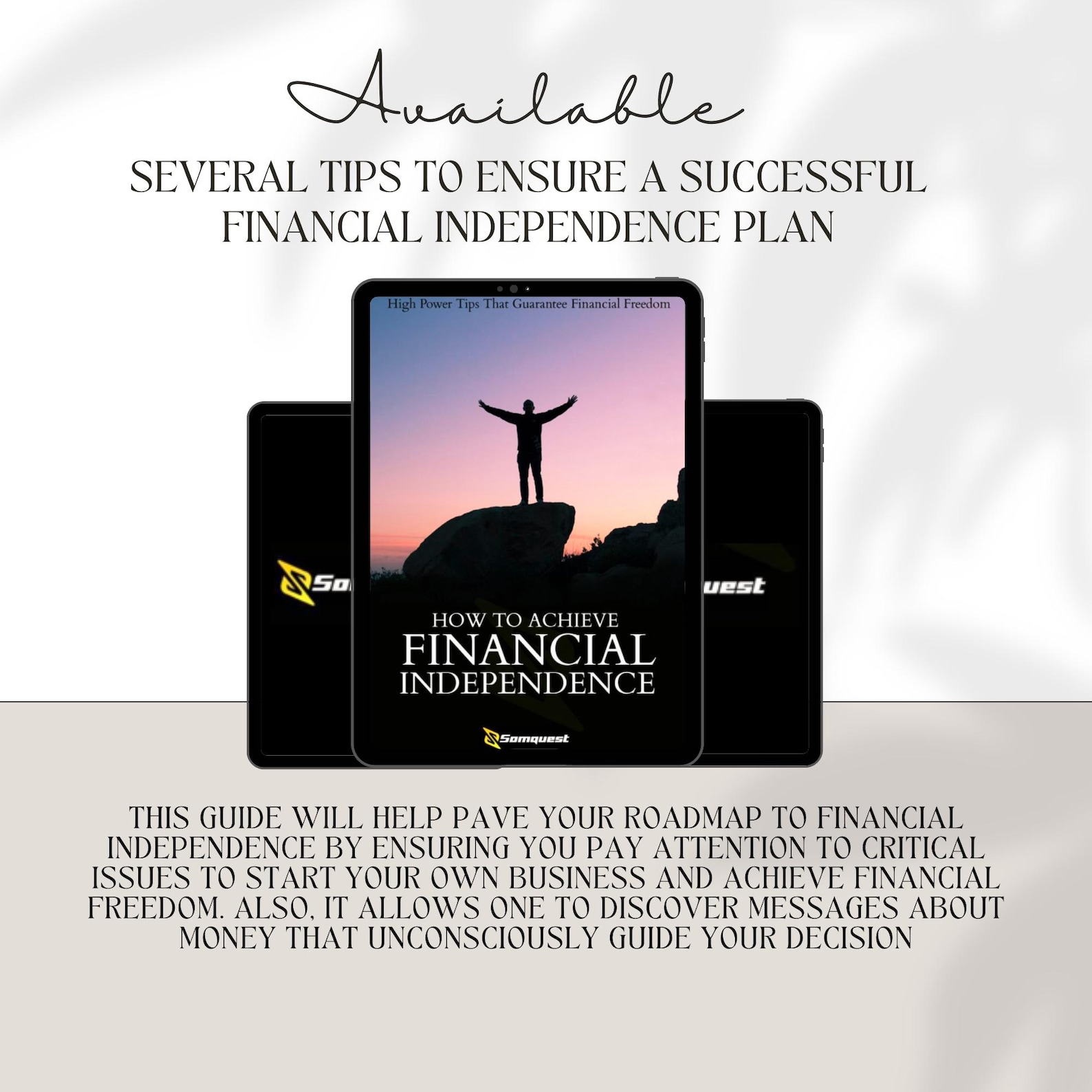Financial Independence Guide | INSTANT DOWNLOAD | Digital Ebook ...