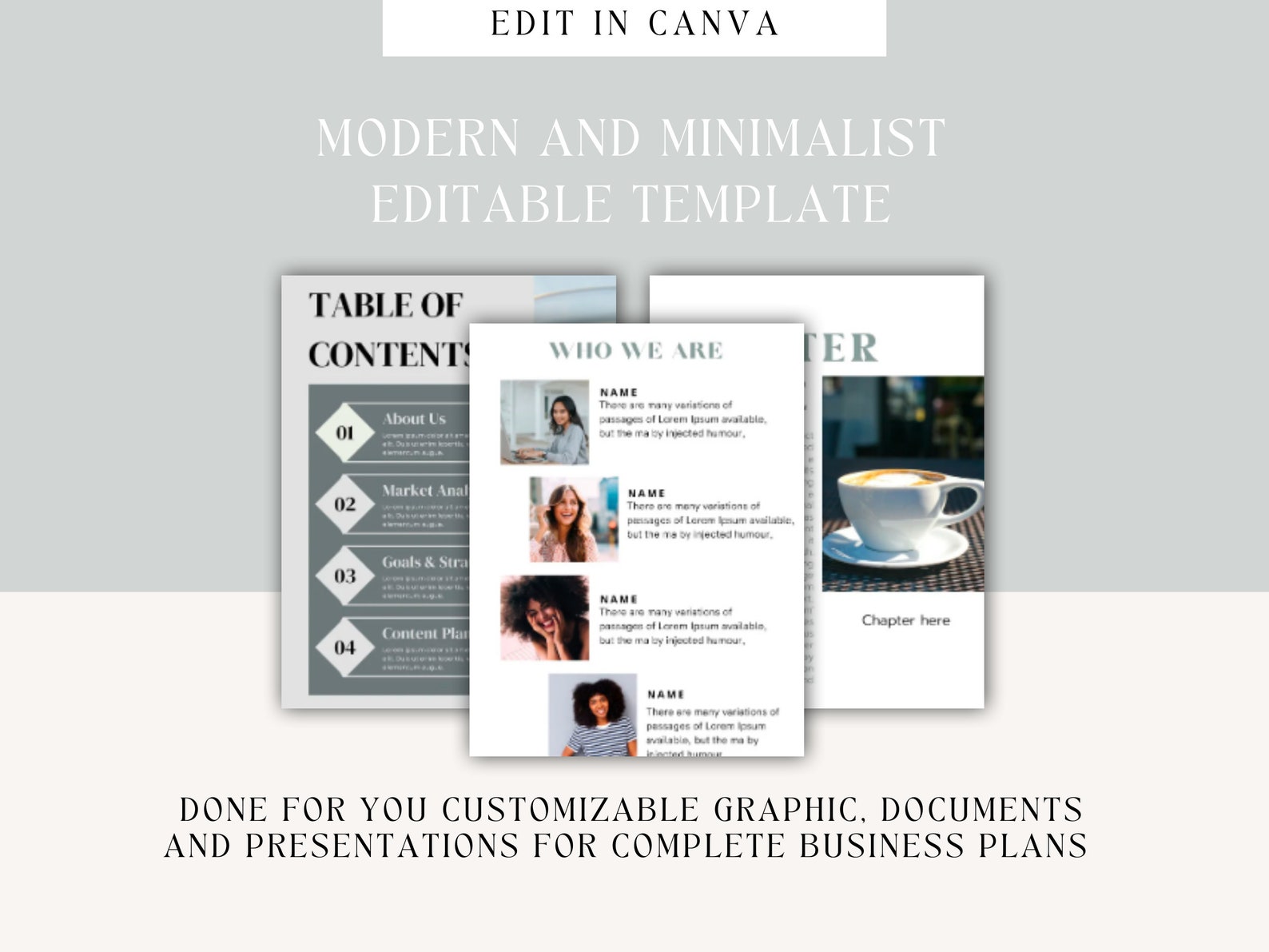 Minimalist Canva Workbook Template, Editable Design, Ebook Layout ...