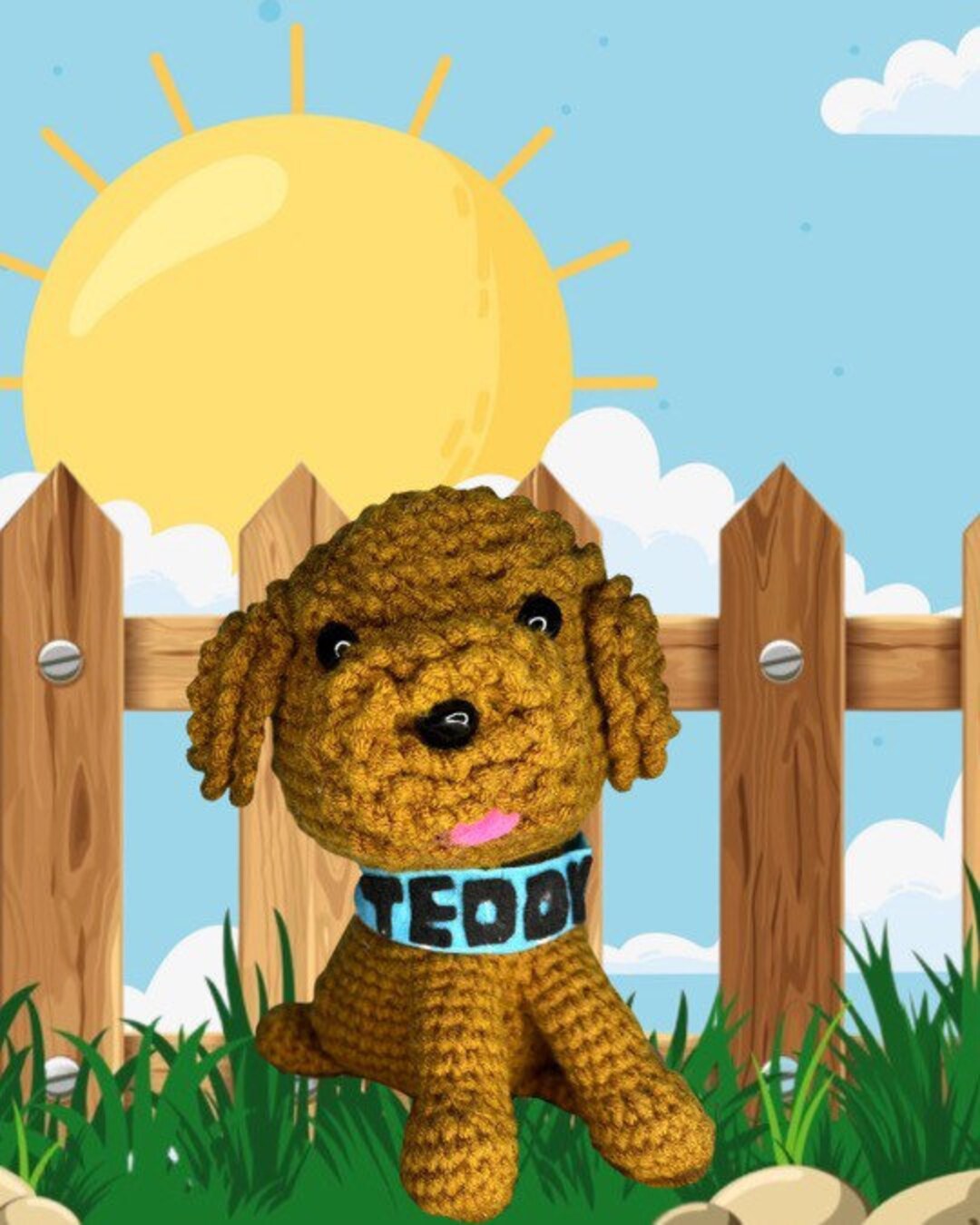 Teddy the Labradoodle - Amigurumi - Etsy