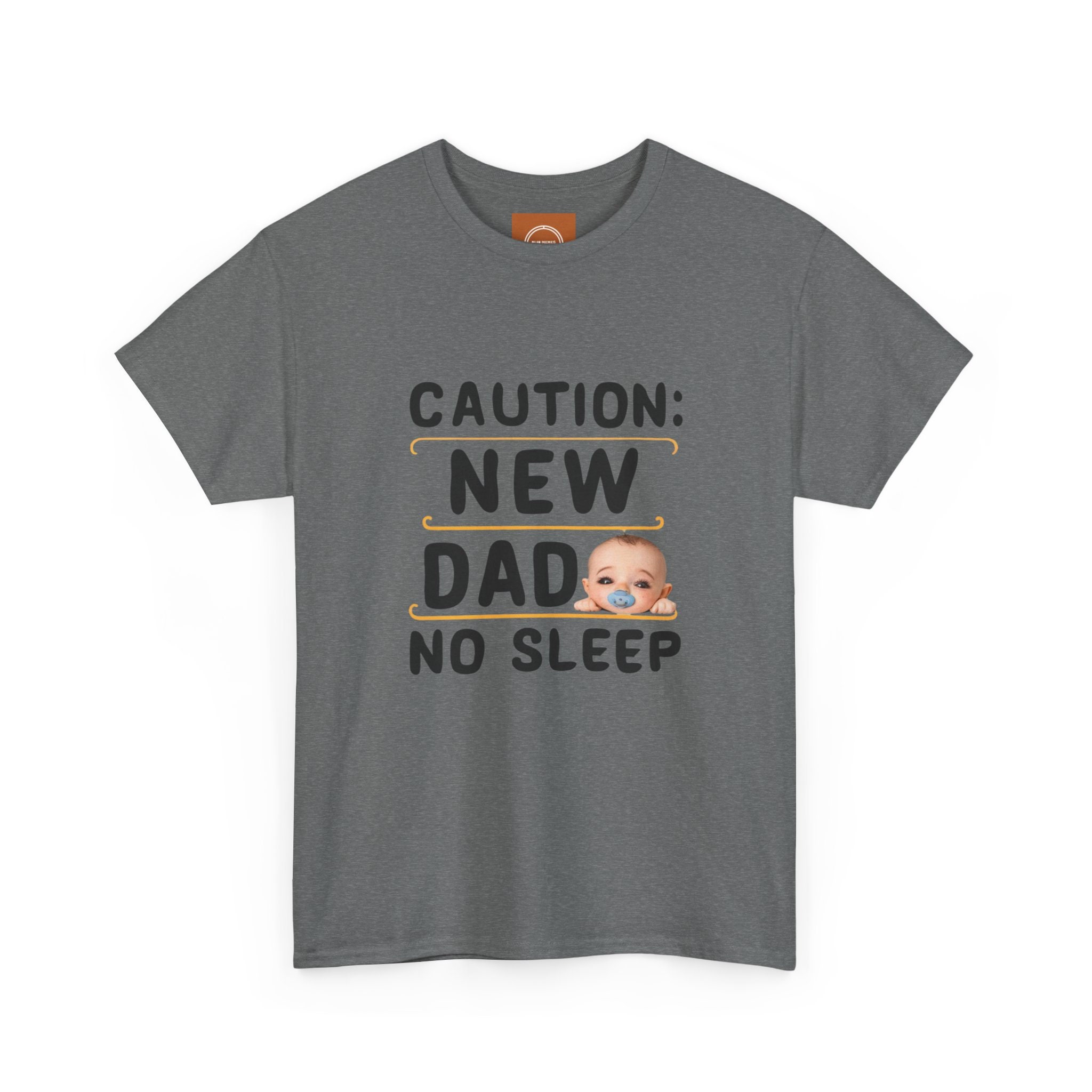Caution: New Dad, No Sleep Tee, Daddy Shirt, New Father, Father's Day ...