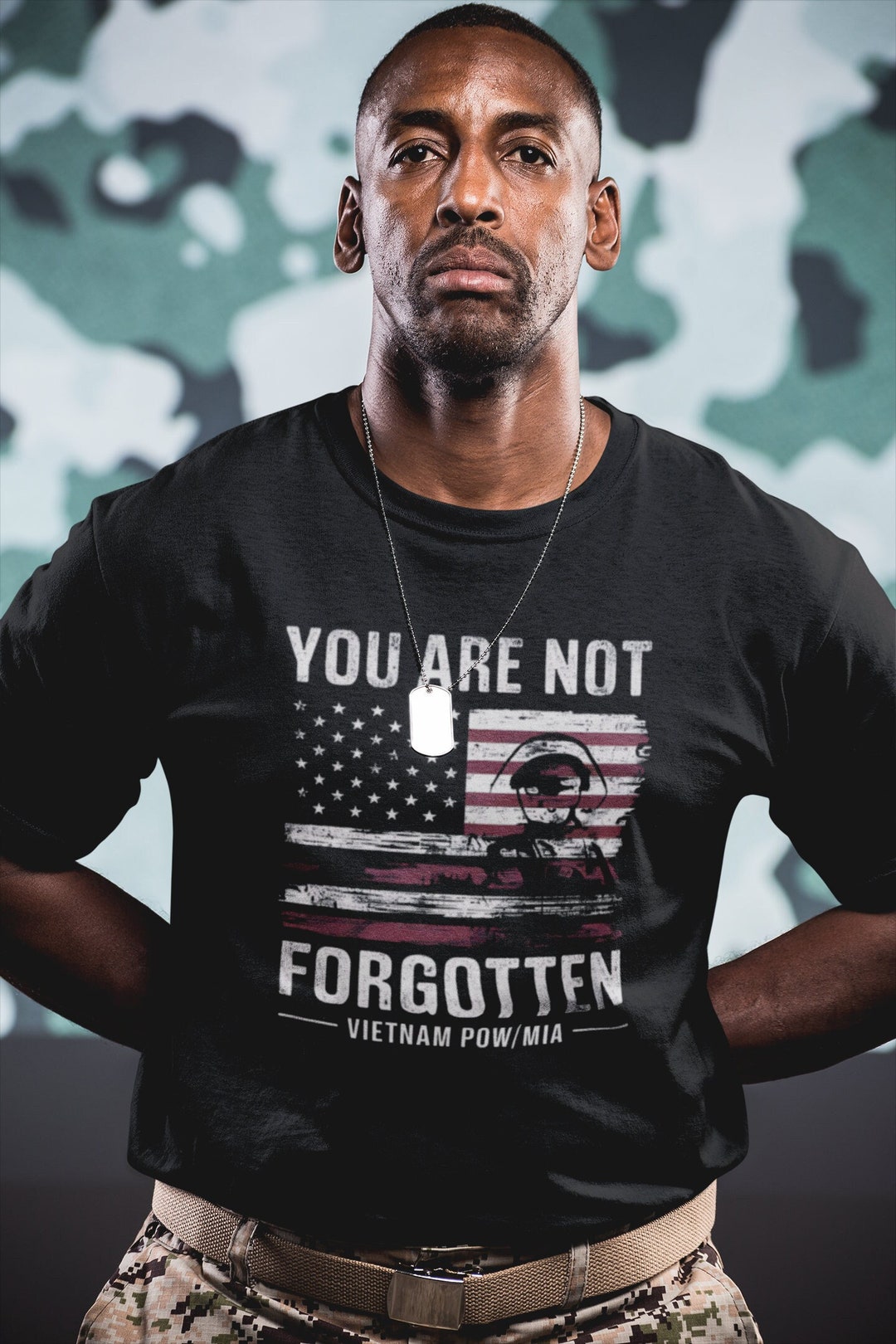 You Are Not Forgotten Vietnam POW/MIA Memorial Unisex T-shirt or ...