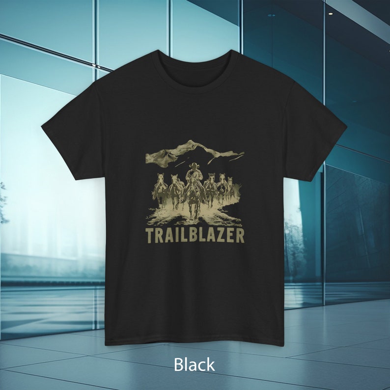 Vintage Western Trailblazer Tee, Funny Western Tshirt, Retro 90s ...
