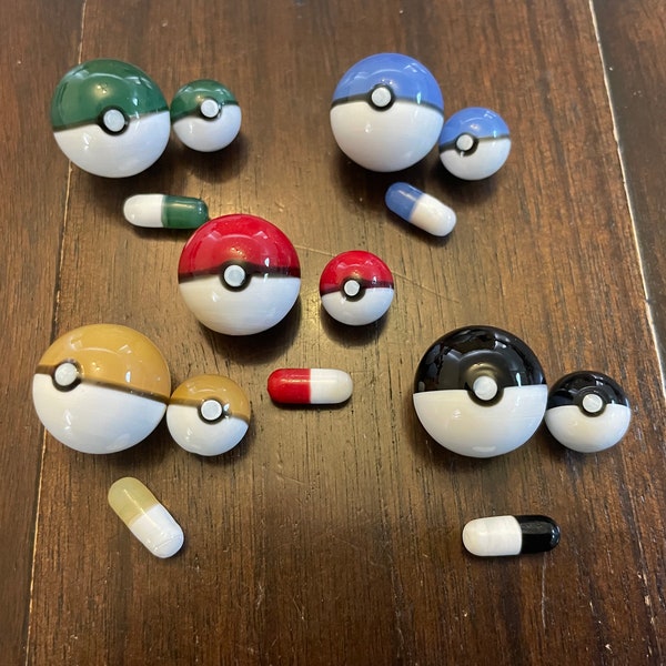 Pokeball Dice - Etsy