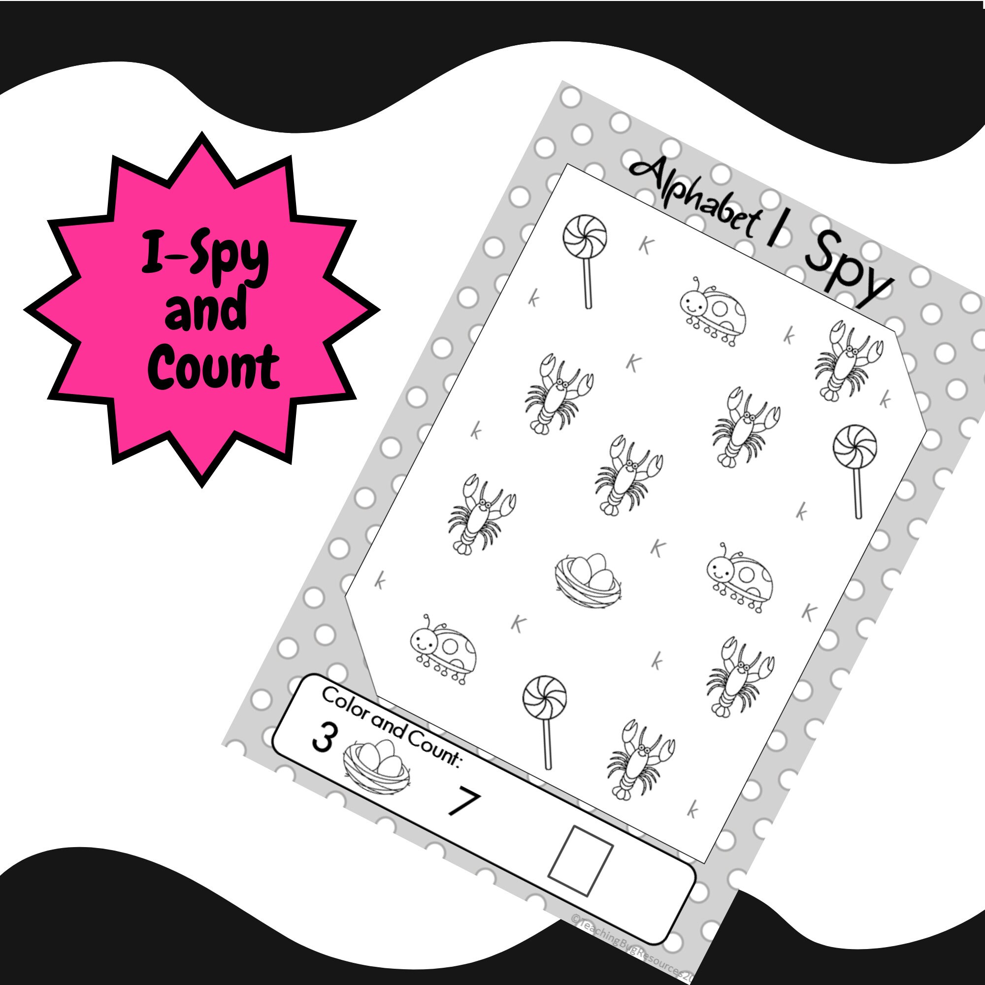 Pre-k Kindergarten Classroom Homeschool Alphabet Printable Workbook ...