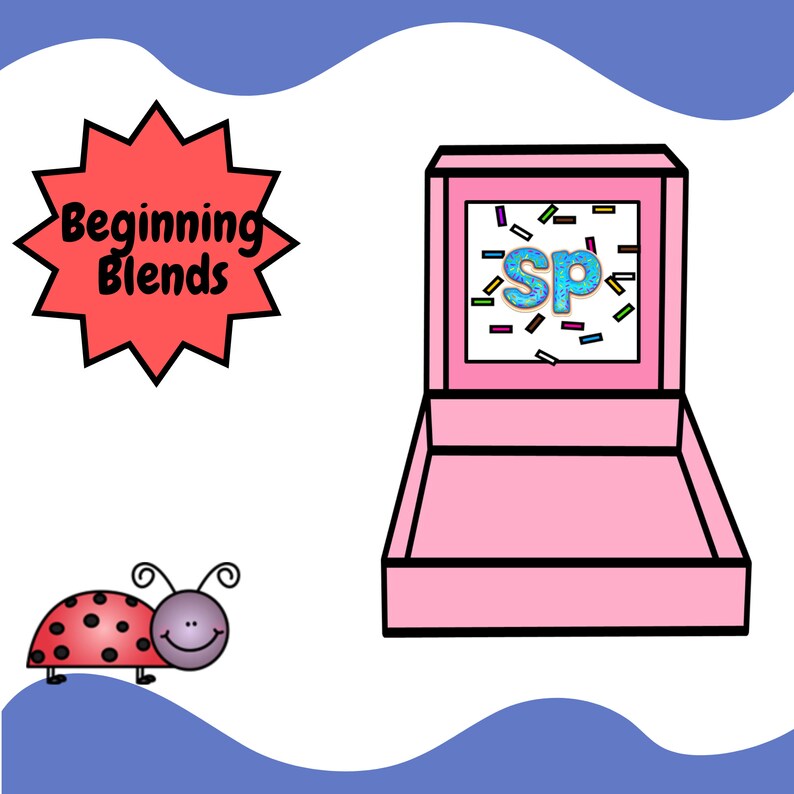 Donut Themed Phonics Blends Sorting Activity Classroom Homeschool ...