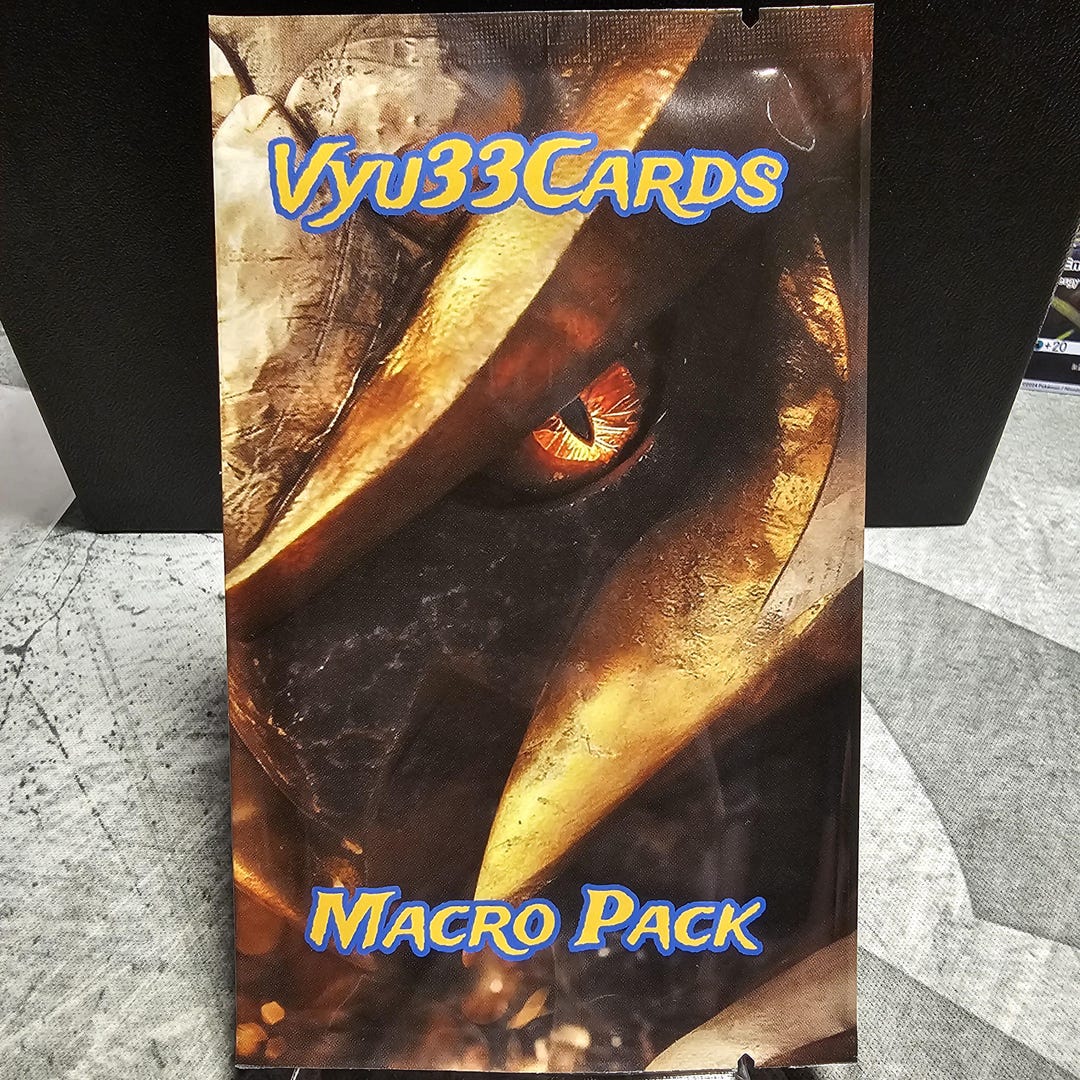 Macro Pokémon Fan-art Pack - 5 Cards - Etsy