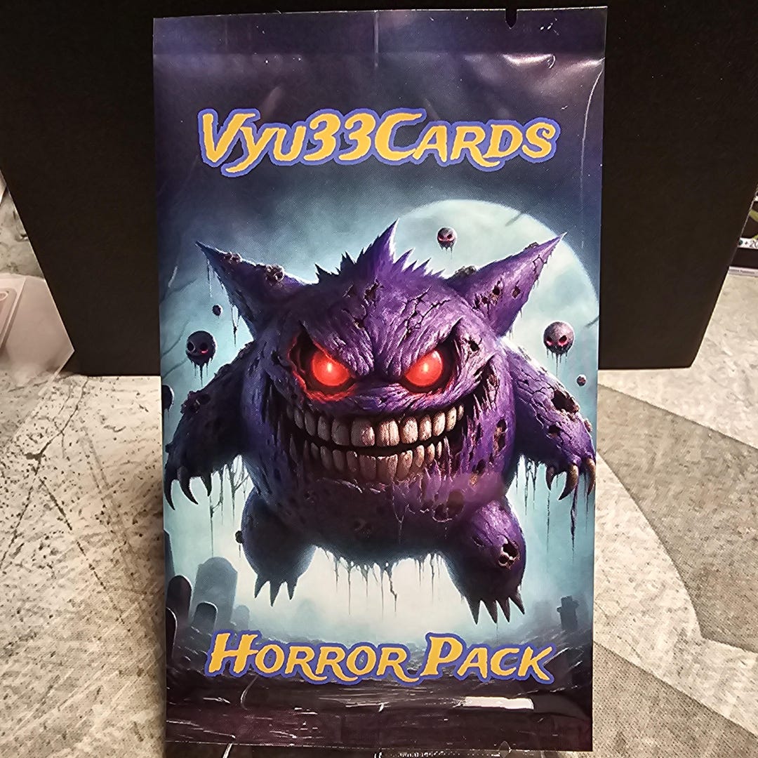 Eeveelutions GOD PACK Horror Pokémon Fan-art Eevee - 9 Cards - Etsy