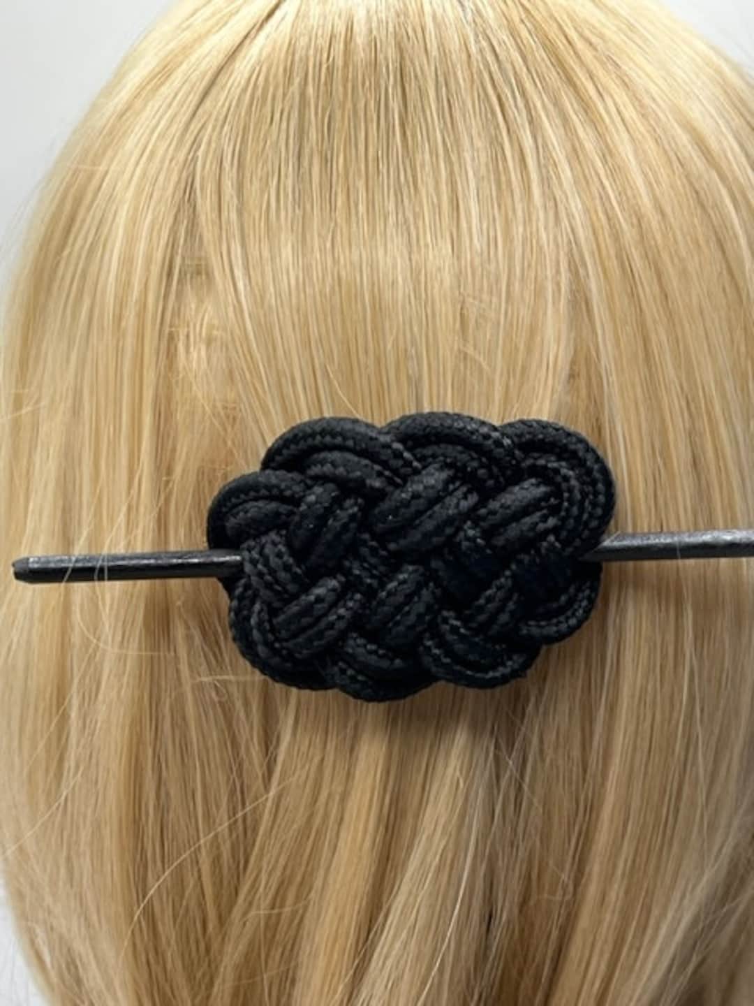 Stick Barrette - Black - Etsy