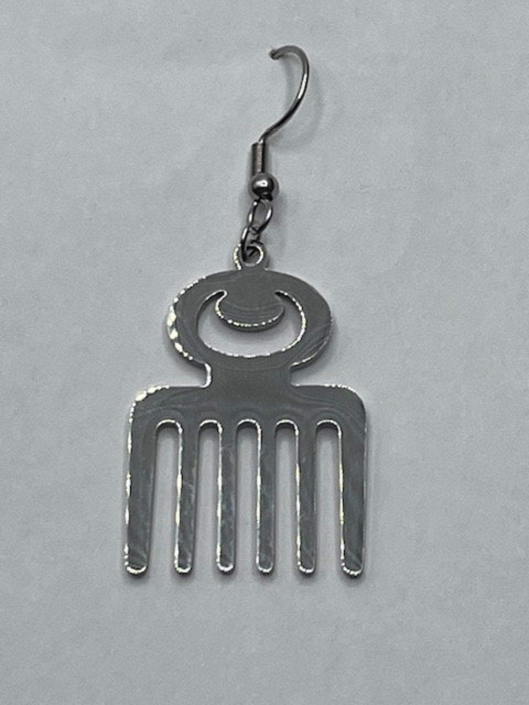 Adinkra Earrings - Duafe - Etsy