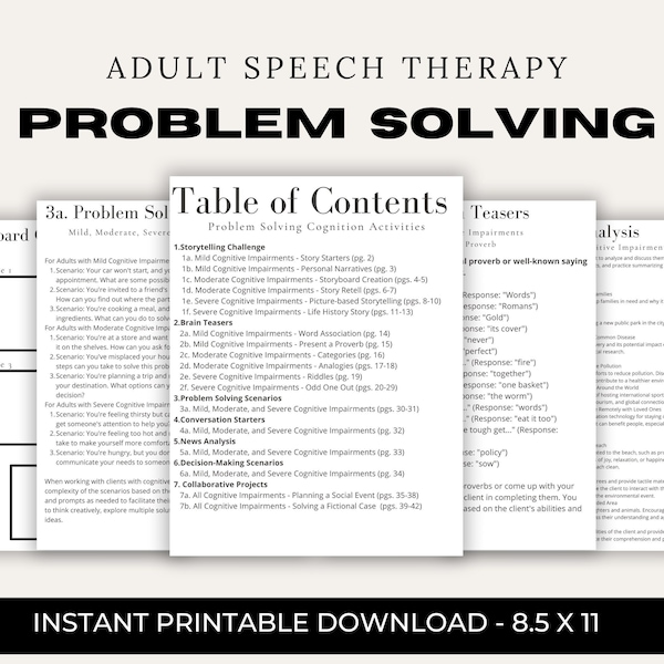 Therapy Activities - Etsy