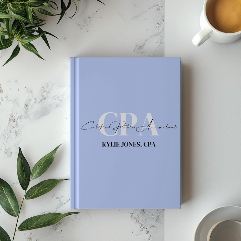 Personalized CPA Notebook, Gifts for Cpas, Certified Public Accountant ...