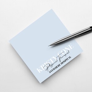 Personalized Post-it Notes, Custom Text Notepad, Customizable Logo Book ...
