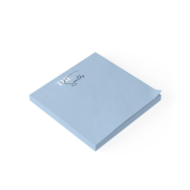 Personalized Family Post-it® Notes, Custom Notepad, Gifts for Families ...