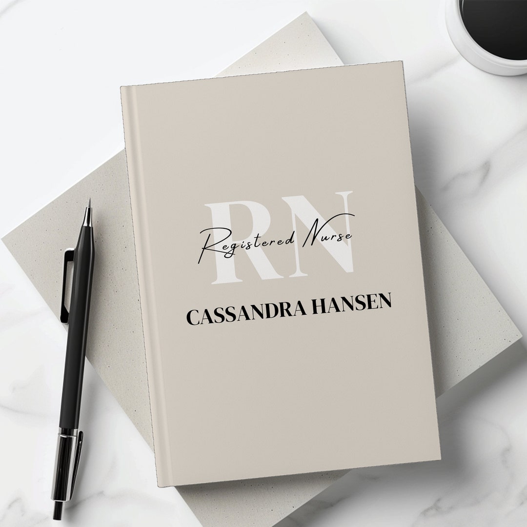 Personalized Nurse Notebook, Nurse Journal, Nursing Gifts, Nursing ...