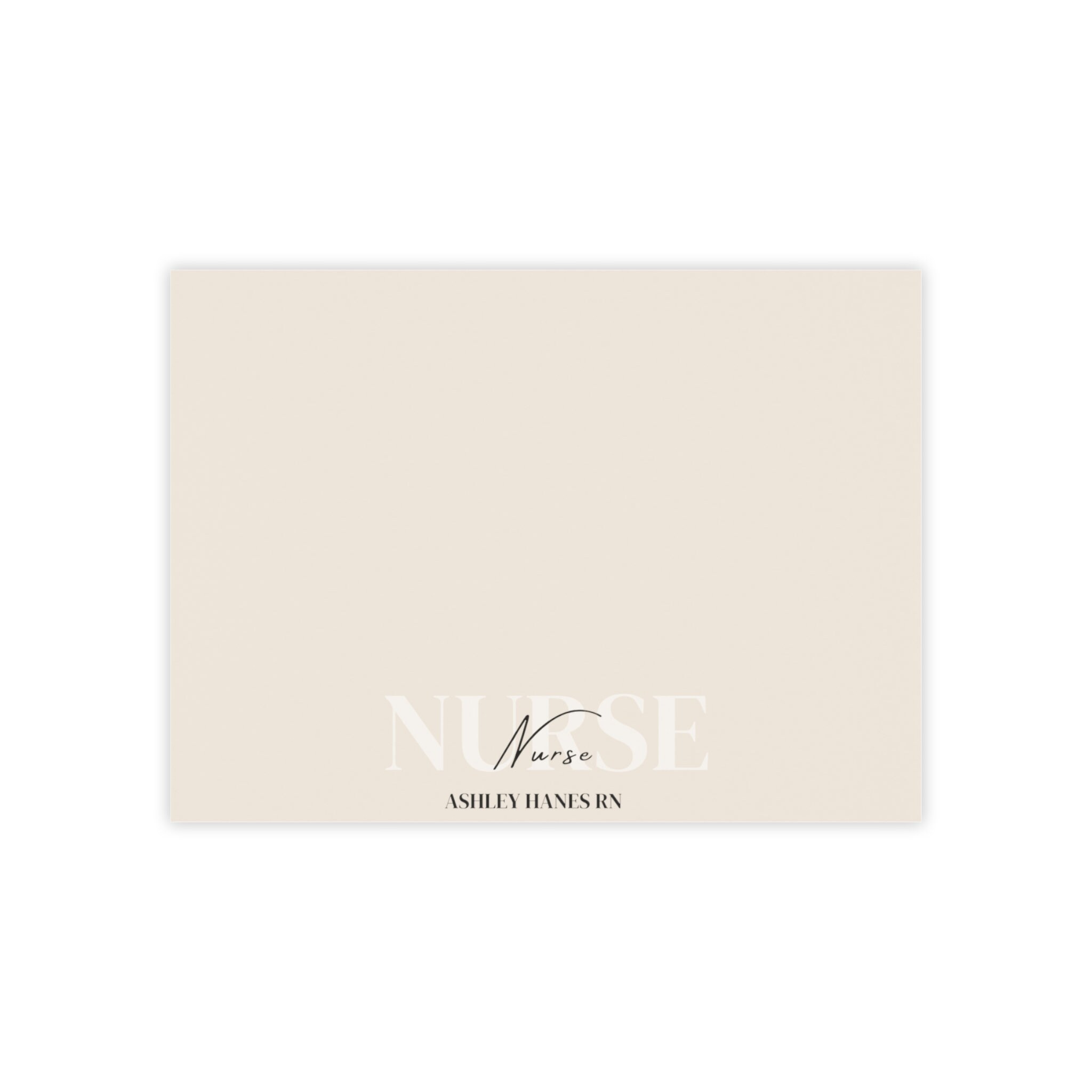 Personalized Nurse Post-it® Notes, Nurse Note Pads, OT Gifts, Nursing ...