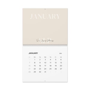Personalized SLP Calendar, 2024 Wall or Desk Calendar, Speech Therapy ...