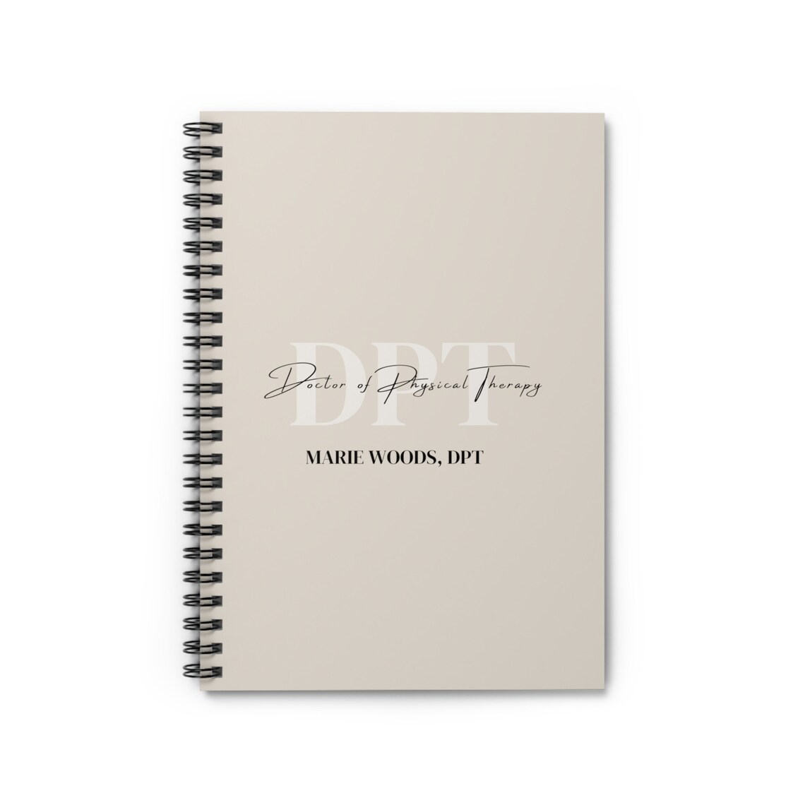 Personalized Physical Therapy Notebook, PT Gift, Physical Therapists ...