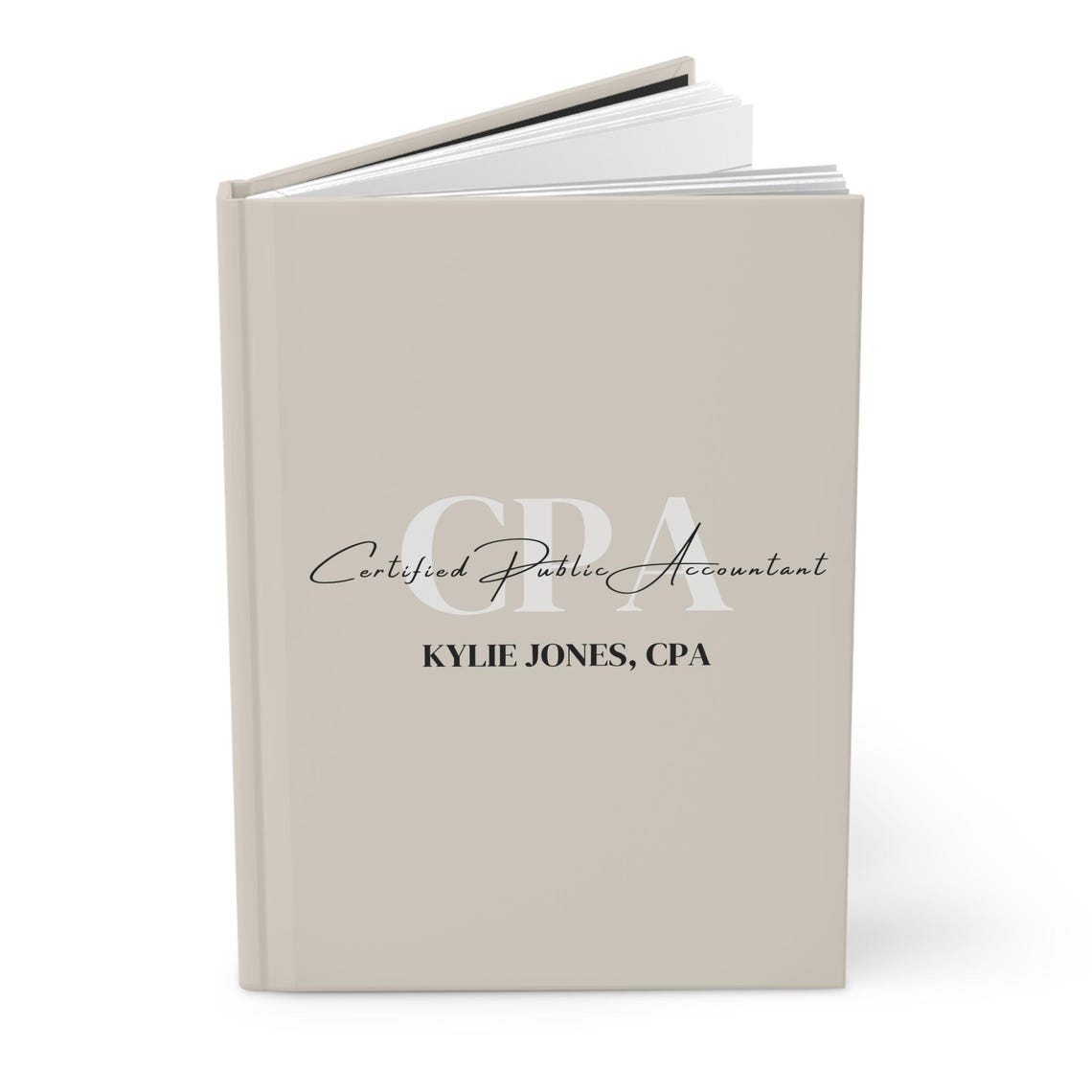 Personalized CPA Notebook, Gifts for Cpas, Certified Public Accountant ...