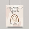 Boho Speech Therapy Decor Bundle, Set of 16, Printable Speech Room ...