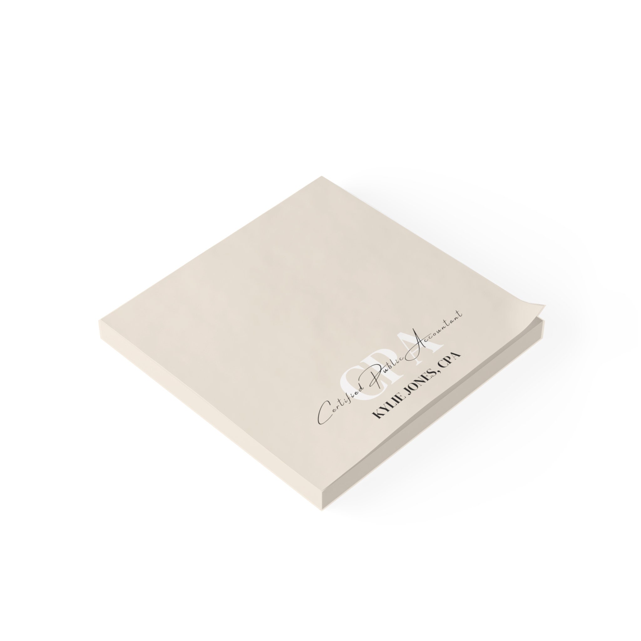 Personalized CPA Post-it Notes, Gifts for Cpas, Certified Public ...