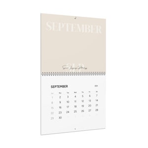 Personalized SLP Calendar, 2024 Wall or Desk Calendar, Speech Therapy ...