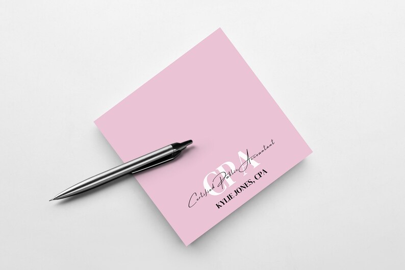 Personalized CPA Post-it Notes, Gifts for Cpas, Certified Public ...