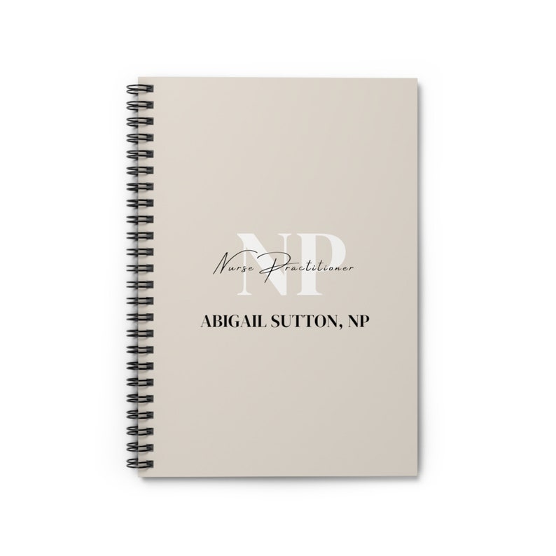 Personalized Nurse Practitioner Notebook, NP Journal, Gifts for Nurse ...