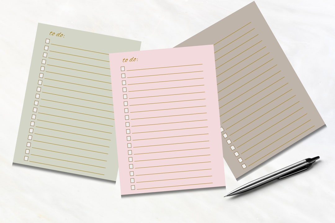 To Do Post-it® Notes, Custom Note Pads, Business Stationary Notepad ...