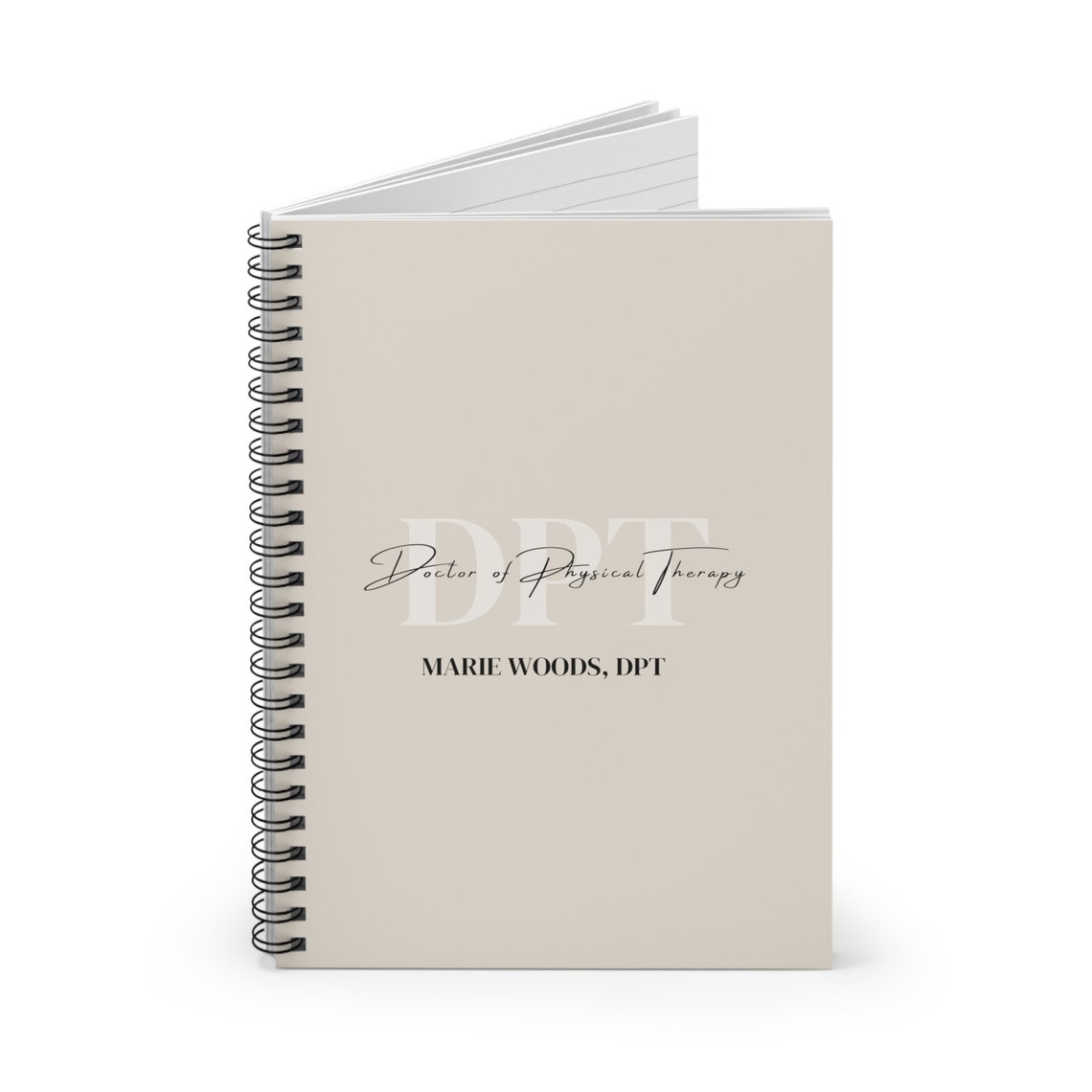 Personalized Physical Therapy Notebook, PT Gift, Physical Therapists ...