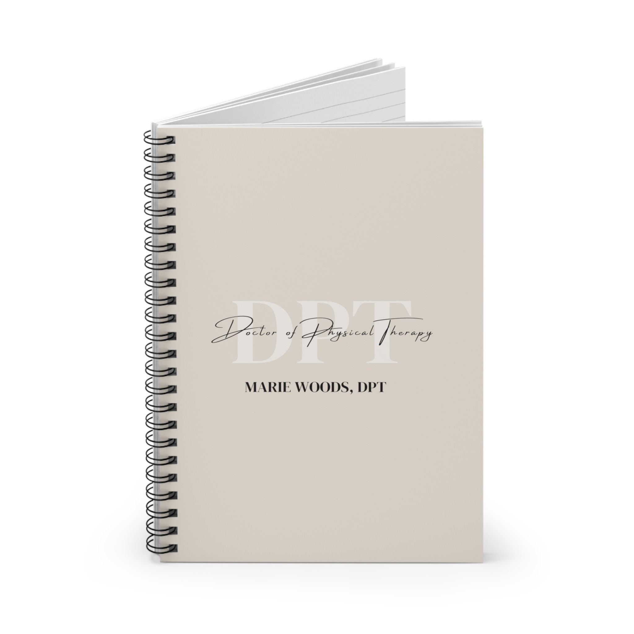 Personalized Physical Therapy Notebook, PT Gift, Physical Therapists ...