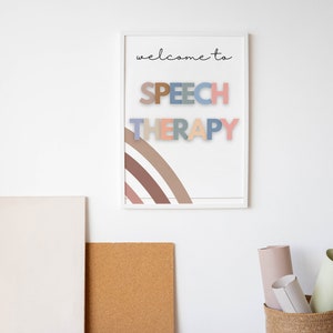 10 Speech Therapy Room Posters, SLP Decor, Speech Language Pathology ...