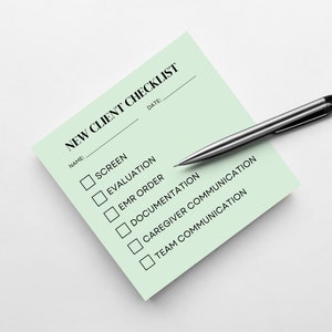 Custom Checklist Post-it® Notes, To-do List Notepad, Business Memo Pad ...